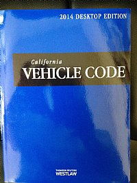California Vehicle Code 2016 Paperback (Thomson Reuters)